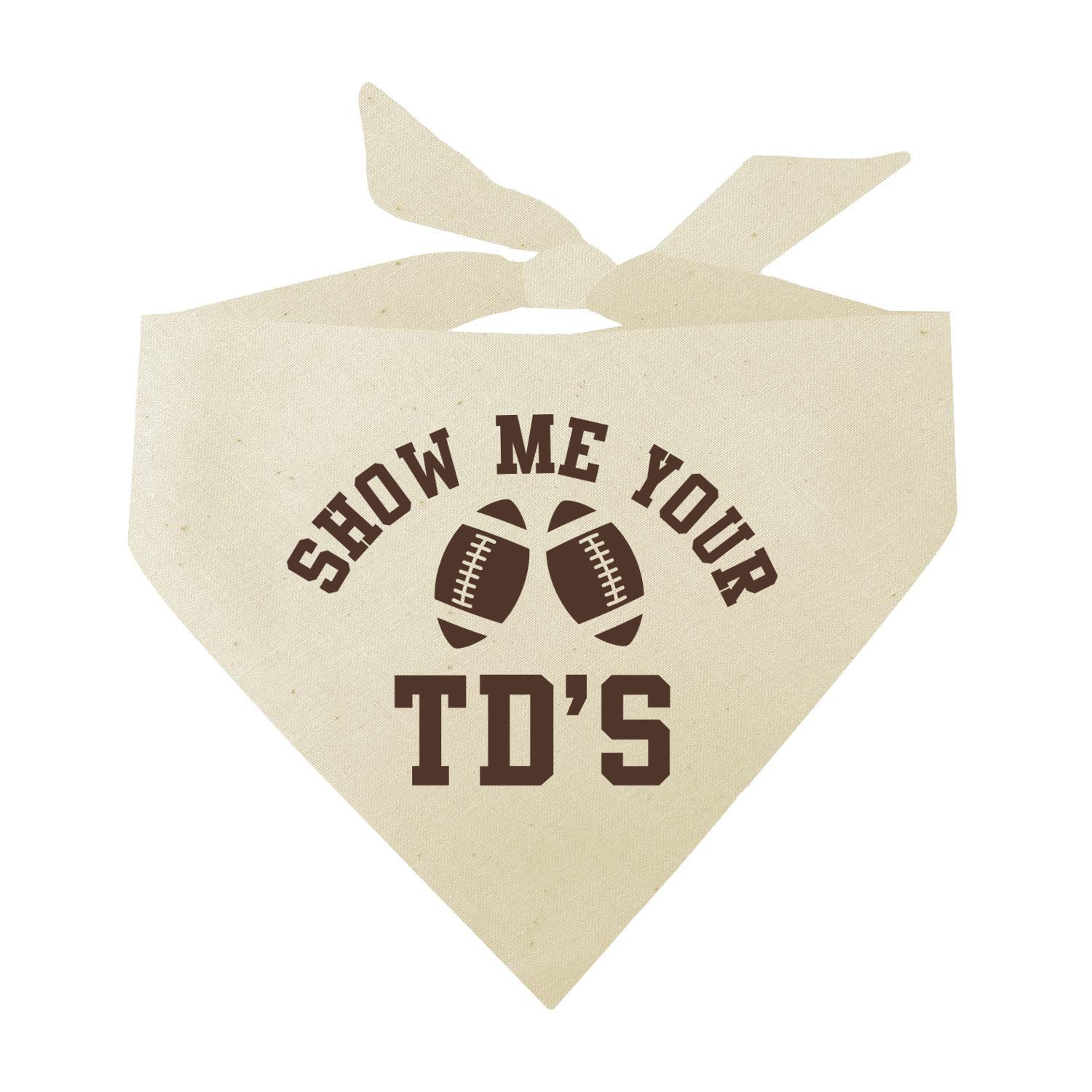 Show Me Your TD's Triangle Dog Bandana – Tees And Tails